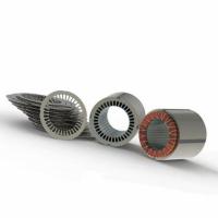 China Motor Rotor Stator made of Silicon Steel Composites for Brushless Continuous Winding for sale