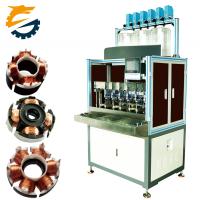 China PLCs Coil Cooler Motor Winding Machine with High Productivity and 3.5 KW Power Output for sale