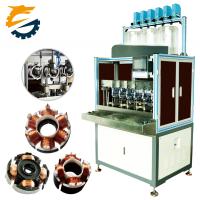 China PLCs Coil Cooler Motor Winding Machine with High Productivity and 3.5 KW Power Output for sale