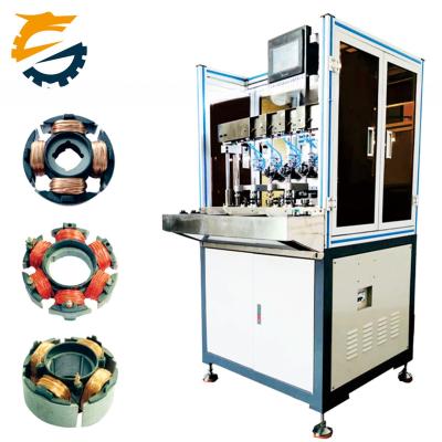 China 0.04 0.25mm Wire Diameter Range Automatic Bldc Motor Winding Machine PLC CNC Control for sale