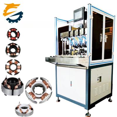 China Fan Motor Automatic Wire Winding Machine with 3.5KW Rated Power and 1 mm Axis Length for sale
