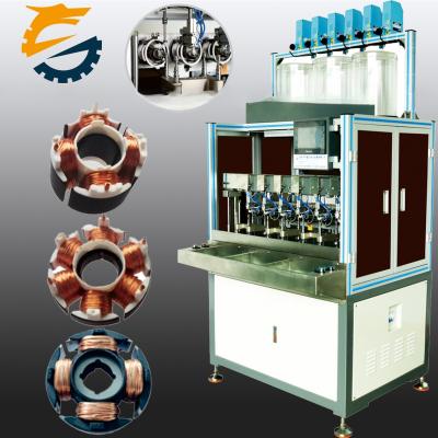 China 350 KG Weight Dc Brushless Motors Cooling Fans Magneto Stators Automatic Winding Machine for sale