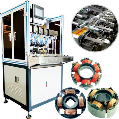 China JG-7204 Torridal Transformer Winding Machine Ideal for Stator Inner and Outer Winding for sale