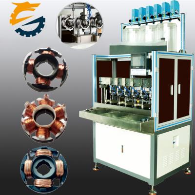 China Wire Diameter Range 0.04 0.25 mm Magneto Stators Cooling Fans Automatic Winding Machine for sale