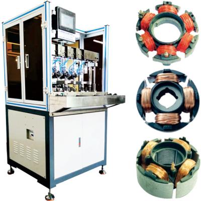 China 3.5KW Rated Power Cooling Fans Dc Brushless Motors Magneto Stators Micro-Motor Automatic Winding Machine for sale
