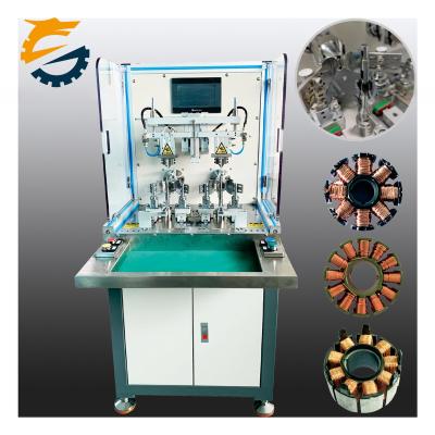 China 12-84mm Applicable Stator Outer Diameter Iron Core Winding Machine with 2 Stations for sale