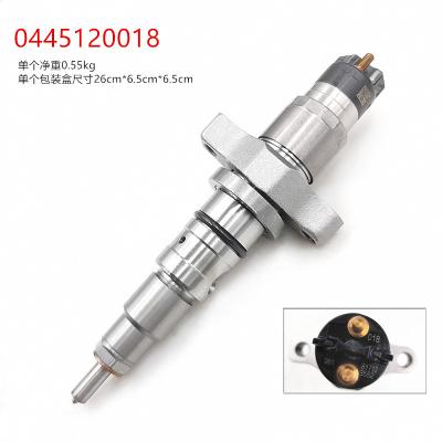 China Bos-ch Common Rail Fuel Injector 0445120018 For Diesel Engine for sale