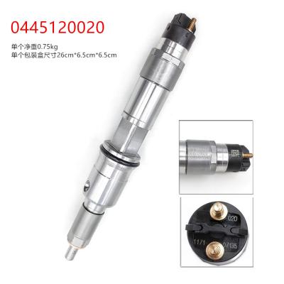 China Bos-ch Common Rail Fuel Injector 0445120020 For Diesel Engine for sale
