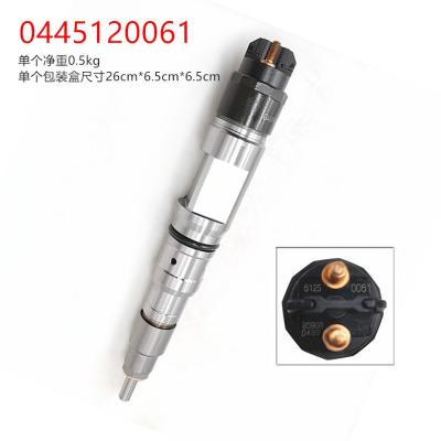 China Bos-ch Common Rail Fuel Injector 0445120061 For Diesel Engine for sale