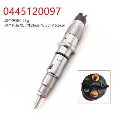 China Bos-ch Common Rail Fuel Injector 0445120097 For Diesel Engine for sale