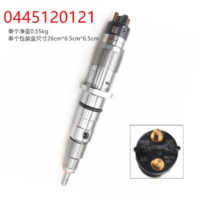 China Bos-ch Common Rail Fuel Injector 0445120121 For Diesel Engine for sale