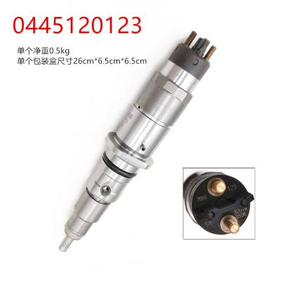 China Bos-ch Common Rail Fuel Injector 0445120123 For Diesel Engine for sale