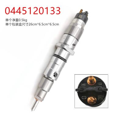 China Bos-ch Common Rail Fuel Injector 0445120133 For Diesel Engine for sale