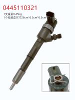 China Bos-ch 0445110321 Common Rail Injector for sale