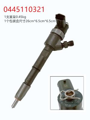 China Bos-ch 0445110321 Common Rail Injector for sale