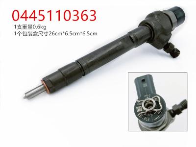 China Bos-ch 0445110363 Common Rail Injector for sale