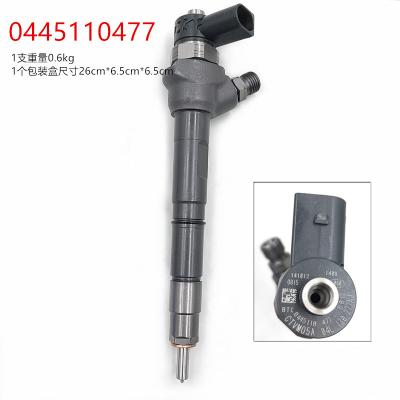 China Bos-ch 0445110477 Common Rail Injector for sale