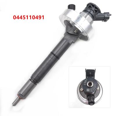 China Bos-ch 0445110491 Common Rail Injector for sale