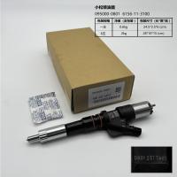 China Denso 095000-0801 Common Rail Fuel Injector 6156-11-3100 for Komatsu SAA6D125E Engines for sale
