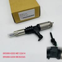 China Denso 095000-0203 Common Rail Fuel Injector ME132614 ME302566 for Mitsubishi Fuso 6M60 Engine for sale