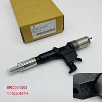 China Denso 095000-0303 Common Rail Fuel Injector 1-15300367-3 for Isuzu 6WG1 Engine for sale