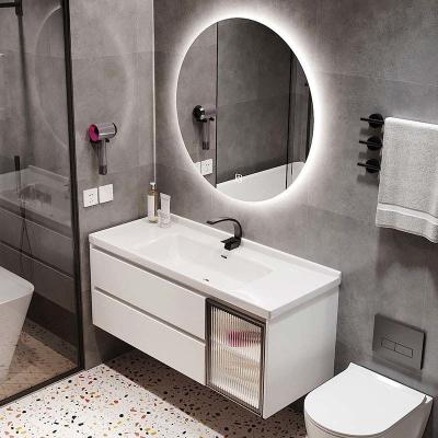 China SONSILL Ceramic Bathroom Vanity Small Bathroom Vanity With Sink 70kg for sale