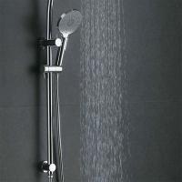 China Wall Hanging SUS304 Stainless Steel Bathroom Shower Faucet Silver 0.8mm Handheld for sale