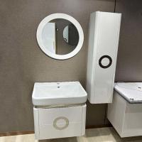 China SONSILL Modern Bathroom Vanity Cabinet with LED Mirror 60x60cm 16mm Thickness for sale
