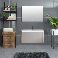 China SONSILL Smart Bathroom Mirror Cabinet Wall Mount 80x50x50cm Custom Color Solid Wood for sale