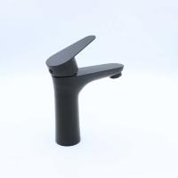 China SUS304 Stainless Steel Basin Faucet Single Handle Cold Hot Water 150mm Bathroom Faucet for sale
