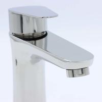 China SUS304 Stainless Steel Silvery Basin Faucet 150mm Wide Mouth Bath Shower Tap for sale