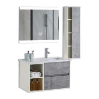 China Luxury Floating Bathroom Vanity Cabinets 16mm Multilayer Board for sale