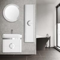 China Easy Installation Bathroom Mirror Cabinet With Lights Exquisite Design for sale