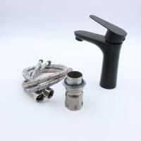 China SS304 Bathroom Vanity Faucet Single Handle Deck Mounted for sale