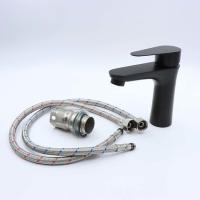 China SS304 Bathroom Vanity Faucet Single Handle Deck Mounted for sale