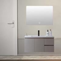 China Environmentally Hanging Bathroom Vanity 2 Drawers Wall Mounted for sale