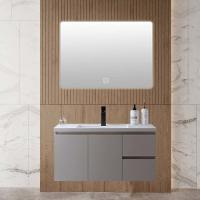 China Environmentally Hanging Bathroom Vanity 2 Drawers Wall Mounted for sale