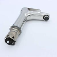 China 304 Stainless Steel Single Handle Bathroom Faucet Mixer Hot Cold 15x14cm for sale
