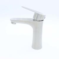China 304 Stainless Steel Kitchen Mixer 15x14 cm Single Handle Modern Faucet for sale