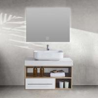 China European Bathroom Vanity Cabinets Modern Bathroom Vanities Solid Wood for sale