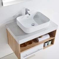 China European Bathroom Vanity Cabinets Modern Bathroom Vanities Solid Wood for sale