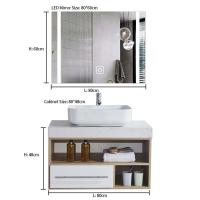 China European Bathroom Vanity Cabinets Modern Bathroom Vanities Solid Wood for sale
