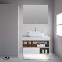 China OEM / ODM Bathroom Sinks And Cabinets Solid Wood And Marble for sale