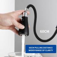 China SUS304 Stainless Steel Brushed Single Handle Kitchen Mixer Faucet 15cm Deck Mounted for sale