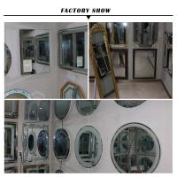 China Aluminum Oval LED Bathroom Mirror 800x600mm Wall Mounted Vanity Mirror with Lights for sale