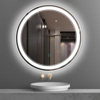 China SONSILL Aluminum Wall Mounted LED Mirror 800x600mm Touch Sensor Anti-Fog for sale