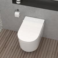 China SONSILL Wall Hung Smart Toilet Bidet One Piece Ceramic Toilet 220V 50Hz with Automatic Flip Cover for sale