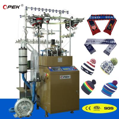 China Fully Computerized Control Football Scarf Knitting Machine with Fully Auto Alarm for sale