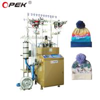 China 16 Color Jacquard Circular Knitting Machine for High Speed Scarf and Beanie Production for sale