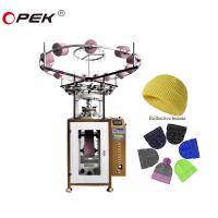 China 7G-18G Opek Rib Knit Reflective Yarn Hats Knitting Machine with Advanced Technology for sale